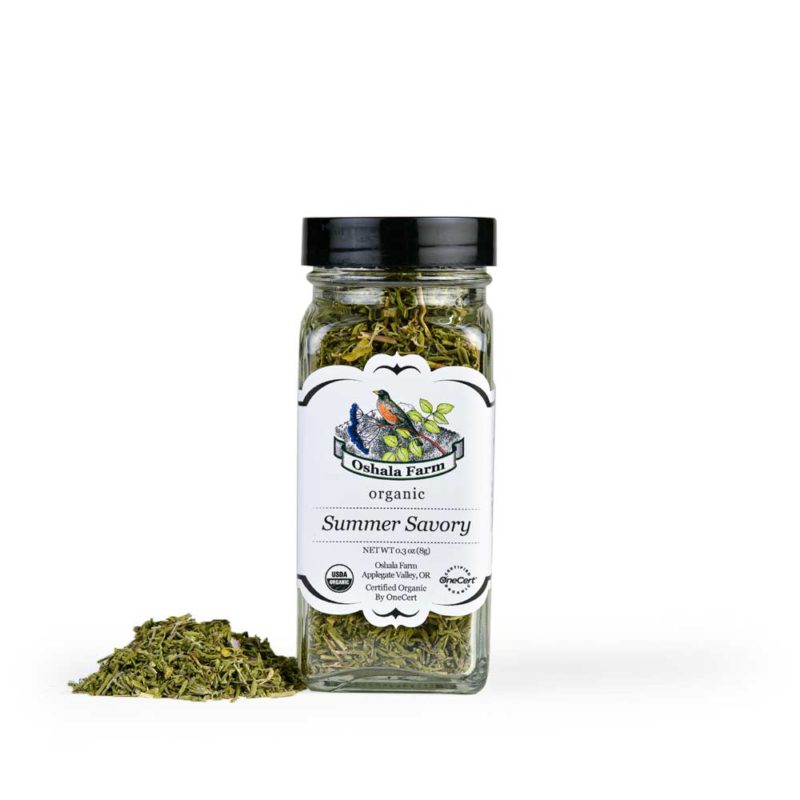 Summer Savory Spice Bottle - Oshala Farm